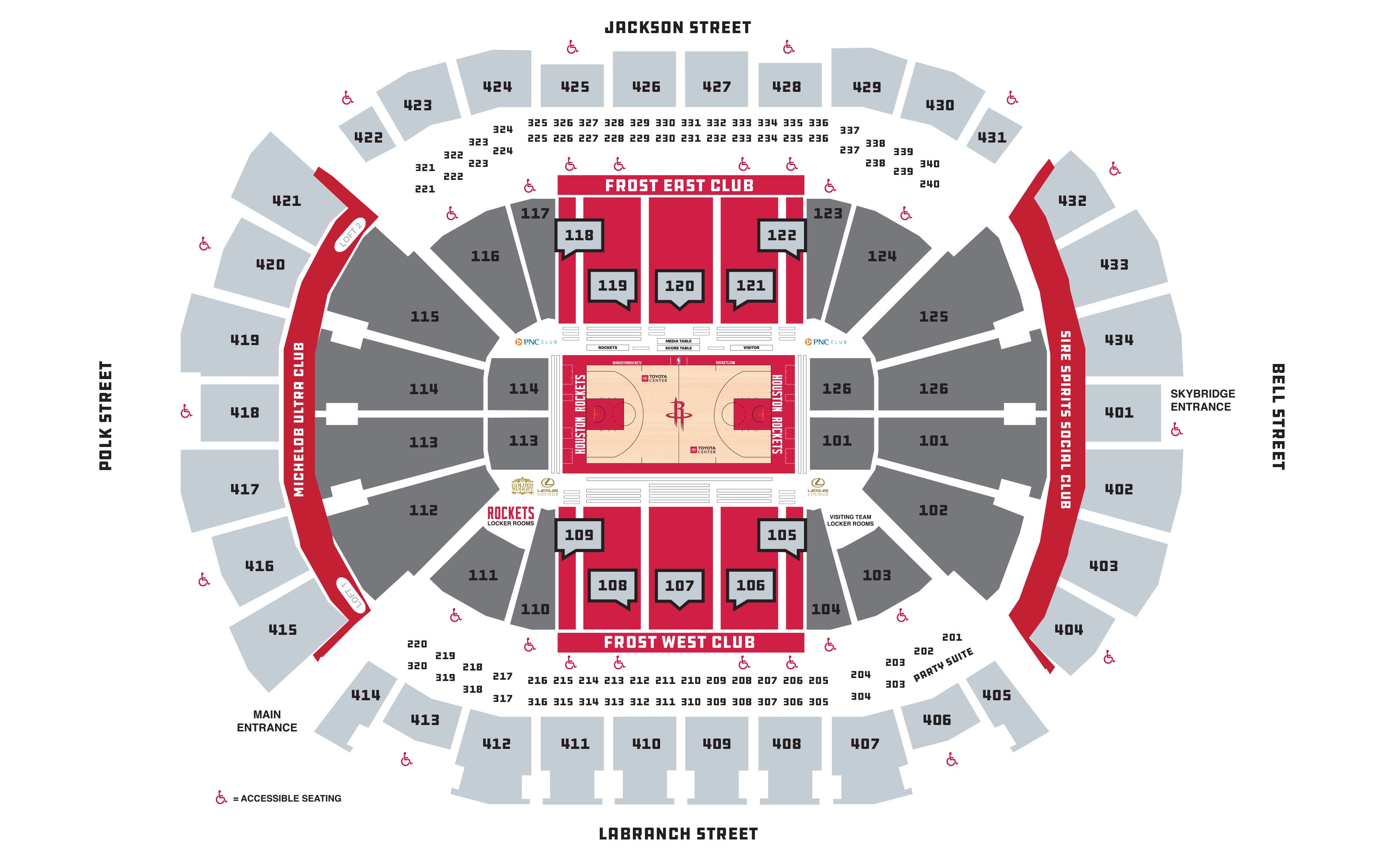 Raptors Seating Chart Scotiabank Arena Seating Chart & Seat Views